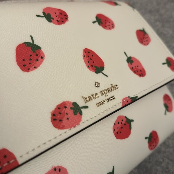 kate spade | Bags | New Kate Spade Cove Street Strawberry Multi ...